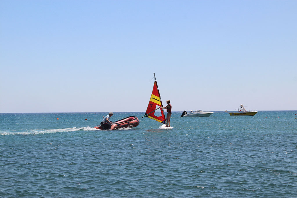 Cat Sailing - Simons Watersports Lindos Rhodes